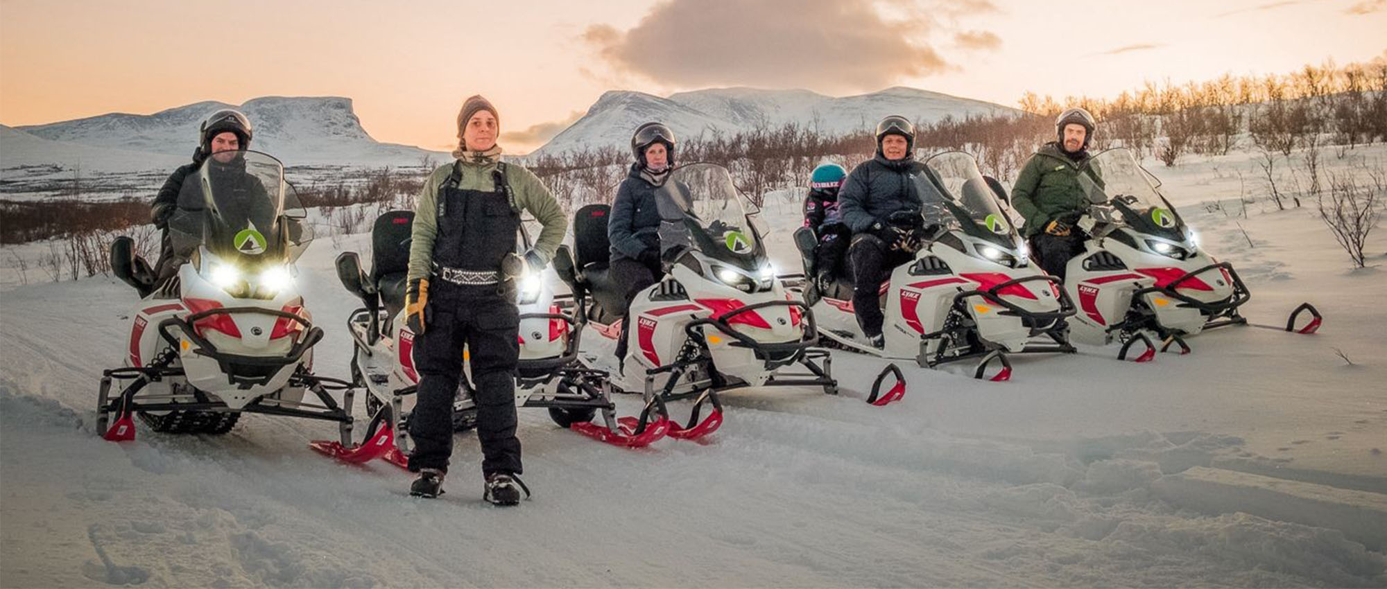 Outback Abisko launches electric snowmobile tours - Kiruna Lappland